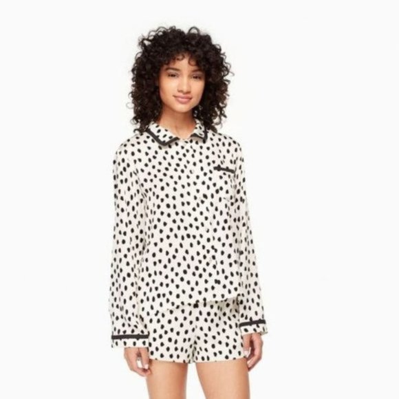 kate spade | Intimates & Sleepwear | Kate Spade Charmeuse Silky Pajama ...